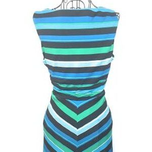 new directions | Dresses | New Direction Asymmetrical Stripes Maxi ...
